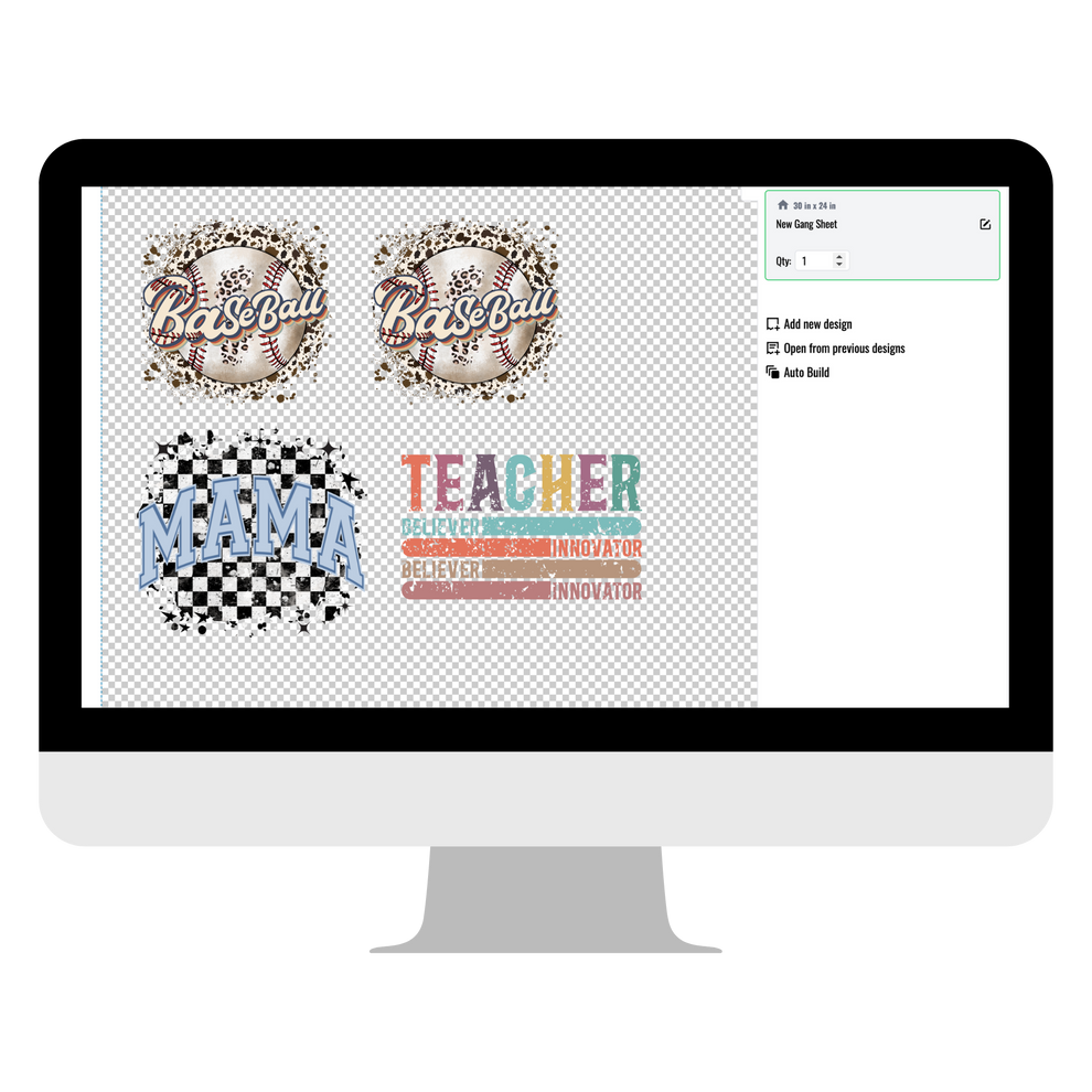 Custom Gang Sheet - BUILD YOUR OWN GANG SHEET – Kache Prints